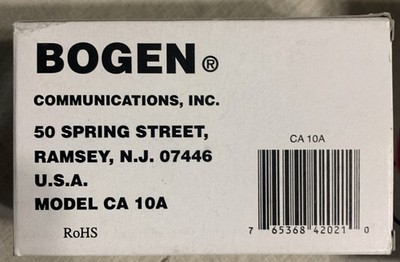Bogen Call Switch CA10A | eBay
