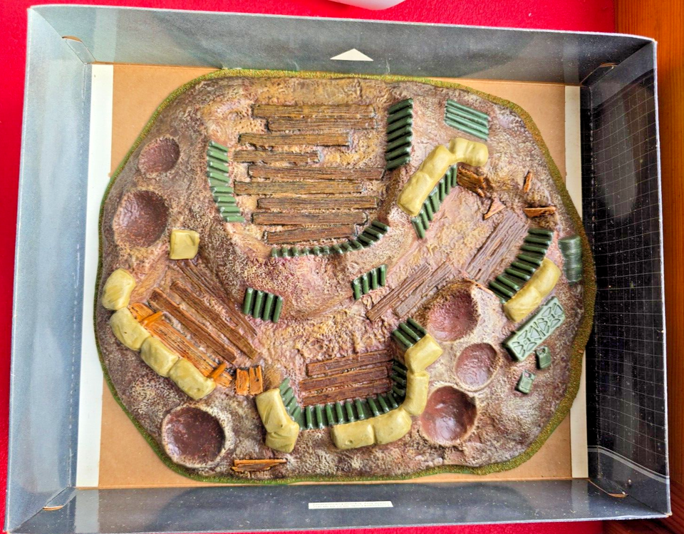 CITADEL IMPERIAL ENTRENCHMENT OOP IN BOX WARHAMMER ARMORCAST TERRAIN ...