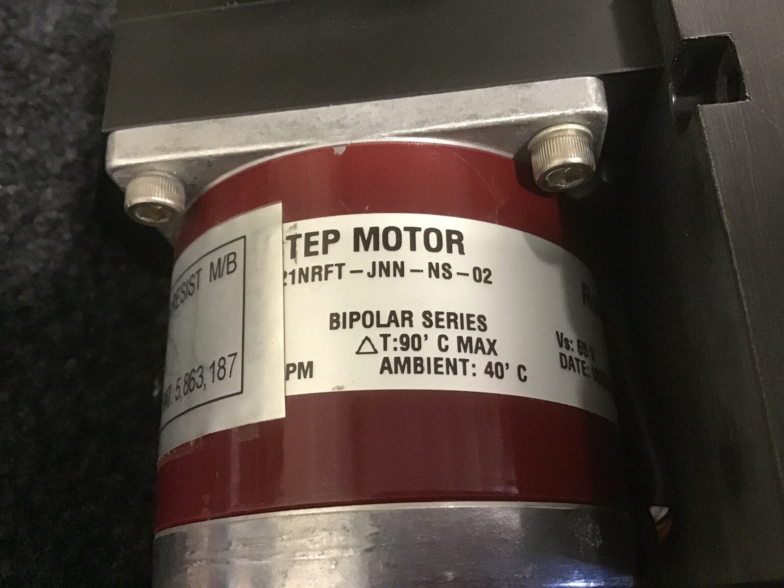 IVEK Microspense AP Single End1.8 stepping Motor 102254-2 w/ R16915-021 ...