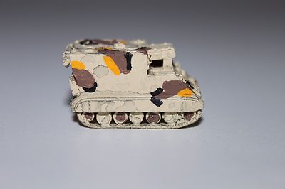 N Scale Custom Handpainted Army Desert Camo M557 Command Post Carrier ...