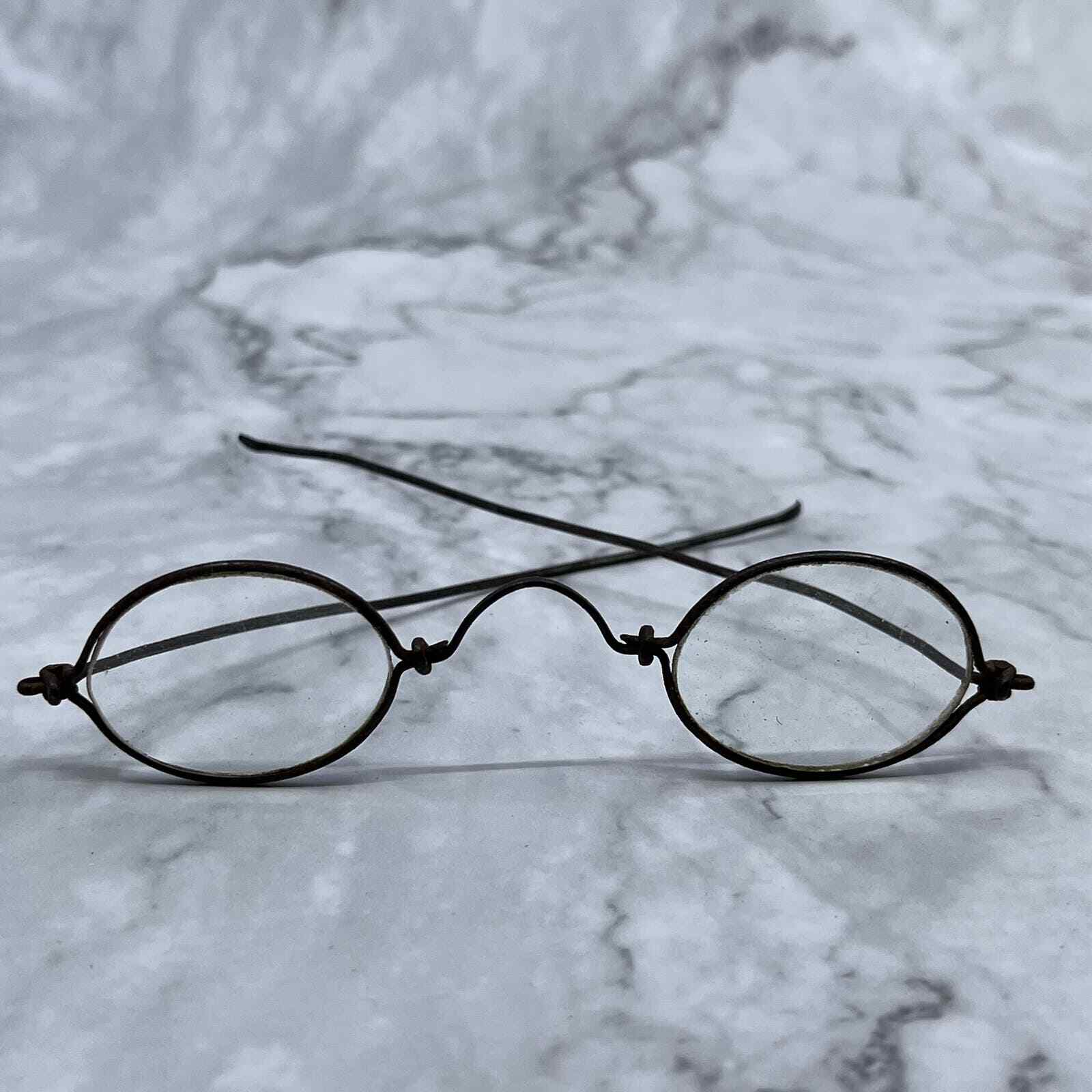 Antique 1860s Civil War Era Eyeglasses Glasses Specta… - Gem Antique 1860s Civil War Era Eyeglasses Glasses Specta… - Gem
