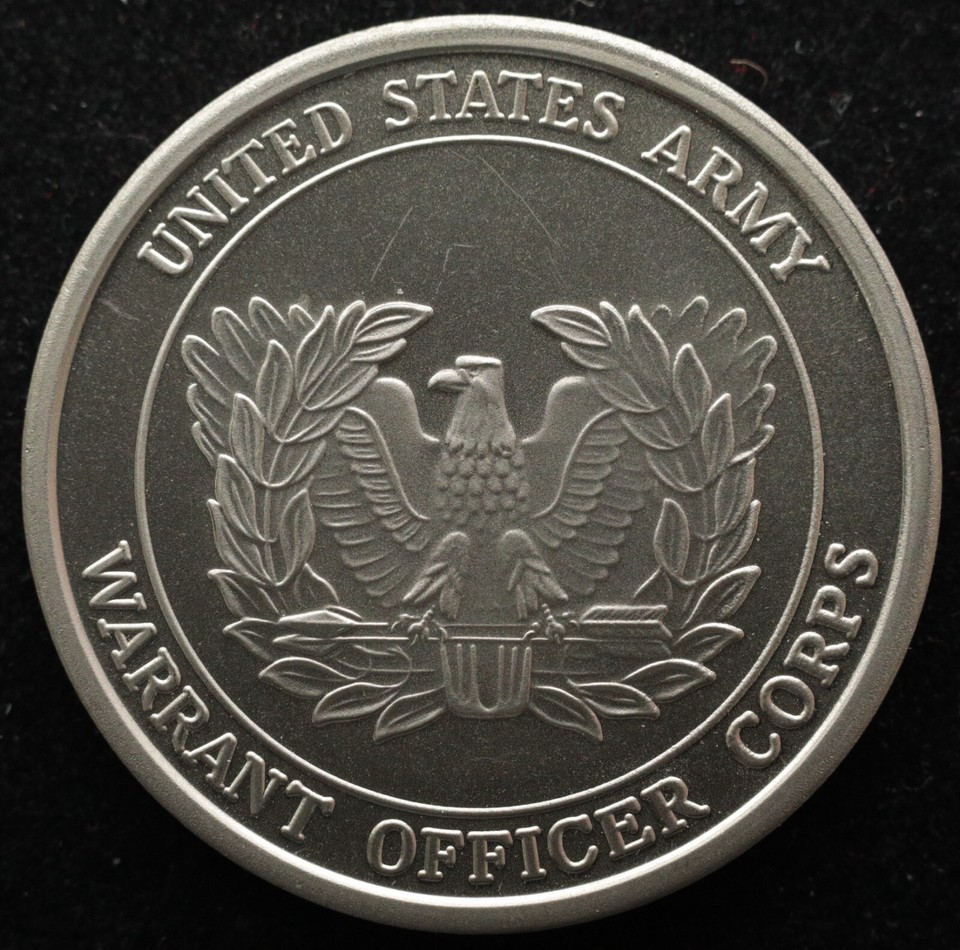 KAPPYSCOINS G7625 CW5 WARRANT OFFICER CORPS ARMY CHALLENGE COIN | eBay