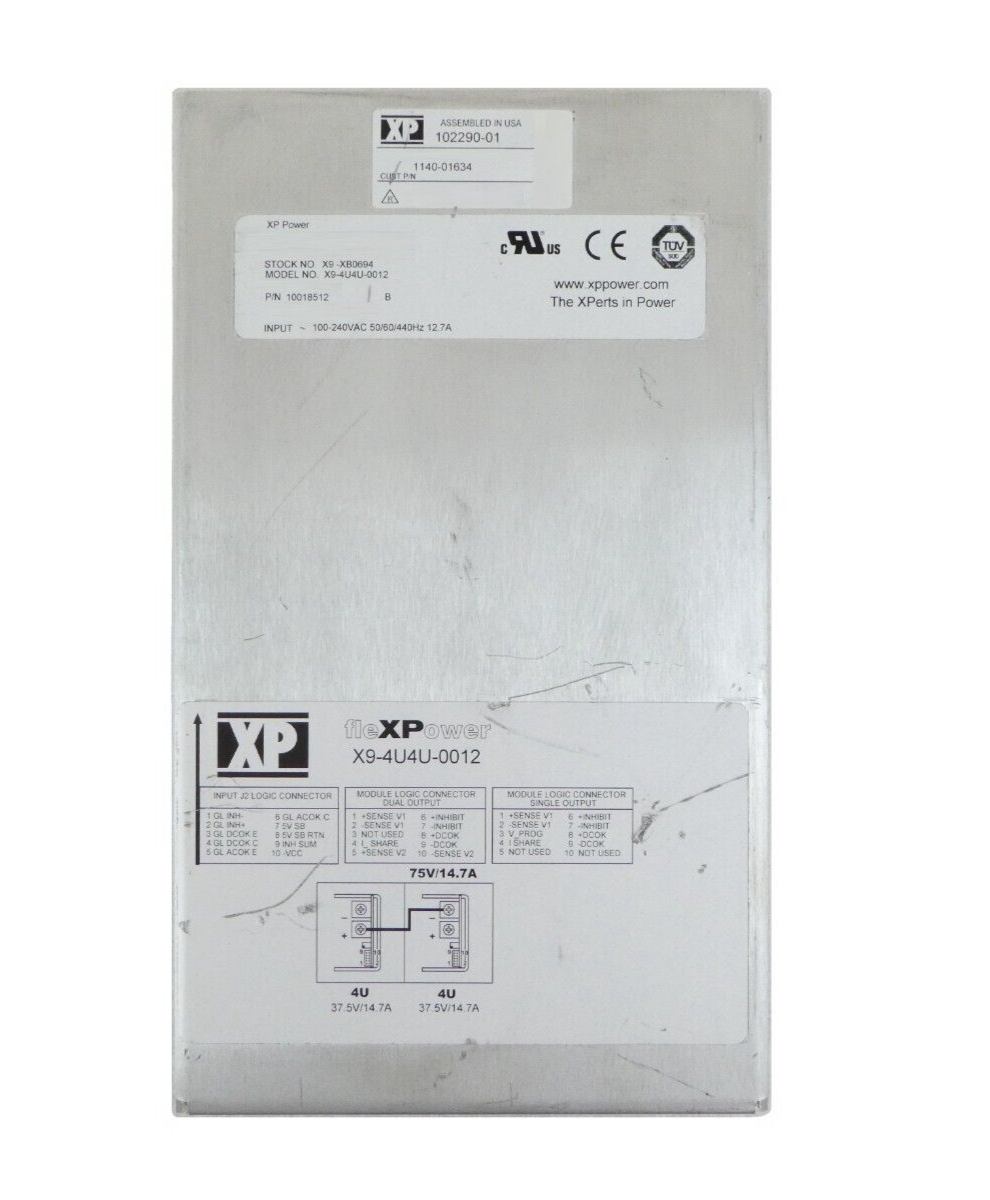XP Power 102290-01 Power Supply X9-4U4U-0012 10018512 AMAT 1140-01634 ...