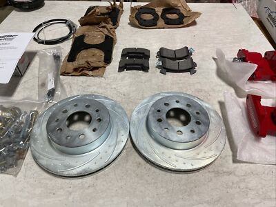 SSBC A125-30R, REAR DISC BRAKE CONVERSION KIT W/ BUILT IN PRK BRK. CAMARO 68-81 | eBay