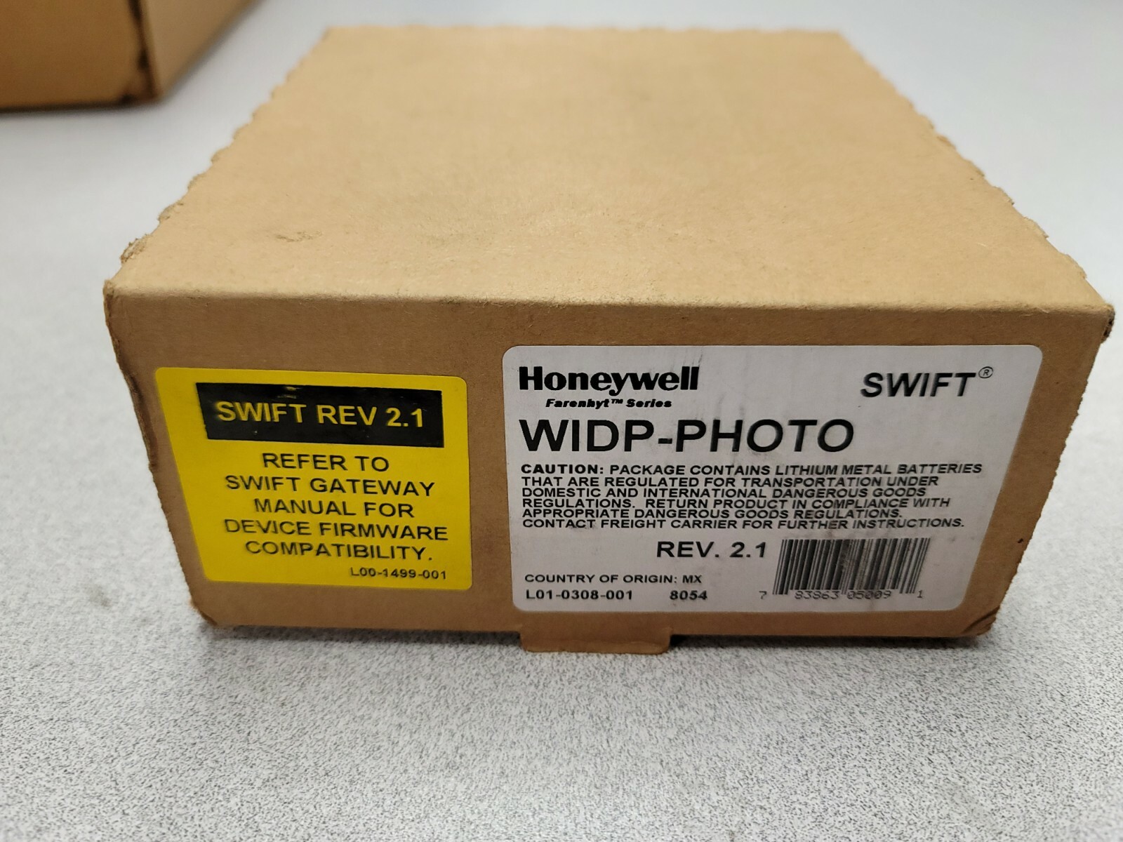 Honeywell Farenhyt Series WIDP-PHOTO SWIFT REV 2.1 Wireless Detector ...