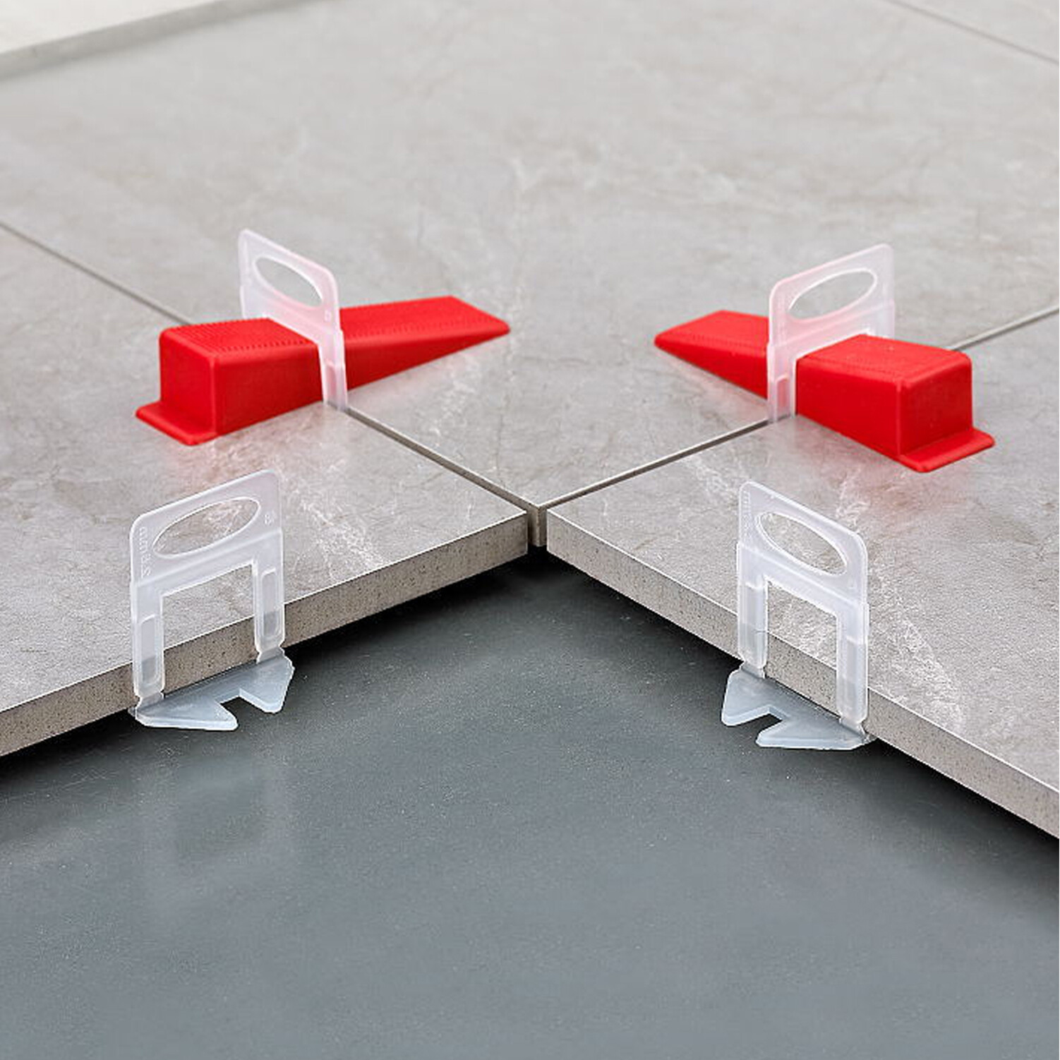 800X Clips Tile Leveling System Set 3mm Tile Spacer for Tile ...