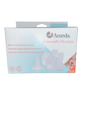 AMEDA BREAST PUMP FLANGE SHIELD MED 28.5 MM LARGE 30.5 MM x2 #17148P | eBay