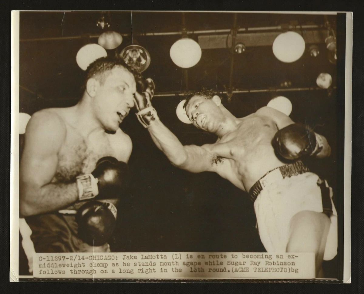 Jake Lamotta Sugar Ray Robinson