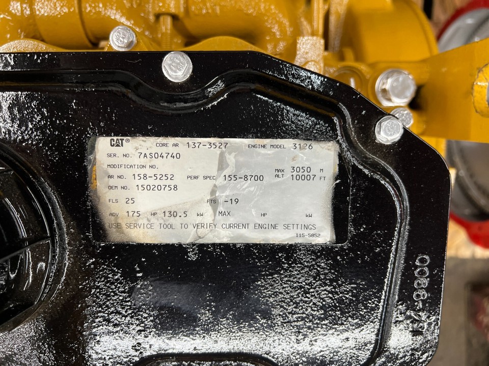 1998 Caterpillar 3126 Diesel Engine For Sale, CAT 3126B 7AS | eBay