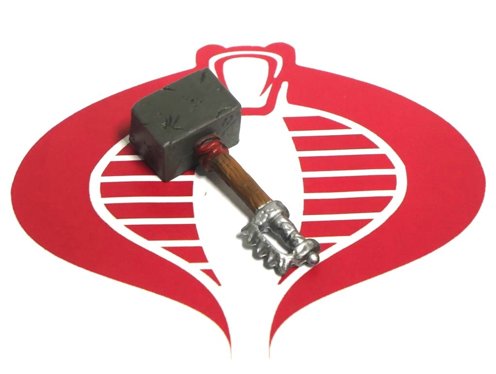 WWF WWE Weapon Wrestle Mania Kane Hammer Fully Loaded Figure Accessory ...