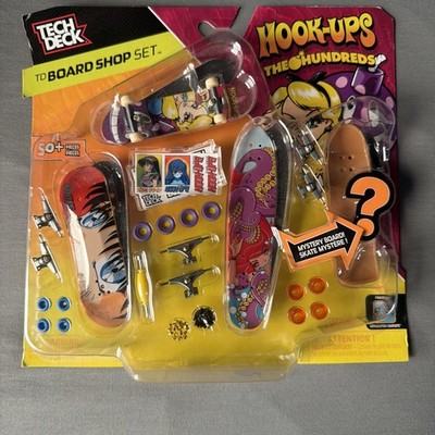 RARE TECH DECK BOARD SHOP SET HOOK-UPS X THE HUNDREDS NEW ON CARD | eBay