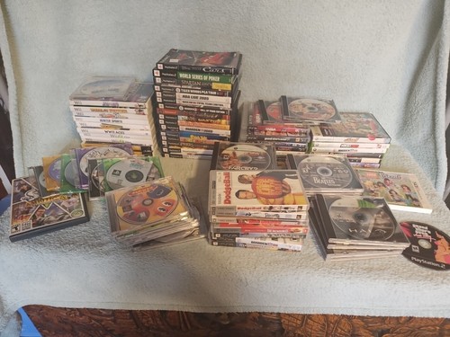 Lot Of 80 Video Games, Playstation, Xbox, PS3, Wii, CD Rom, PSP Video ...