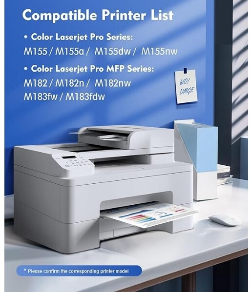 215A Toner 4 colors for HP printers M155, 182, 183 series-90% off ...