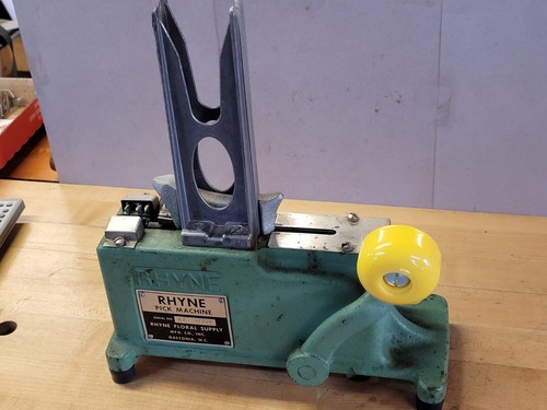 Rhyne Floral Pick Machine Wire Stem Crimping Tool Flower Arrangement ...