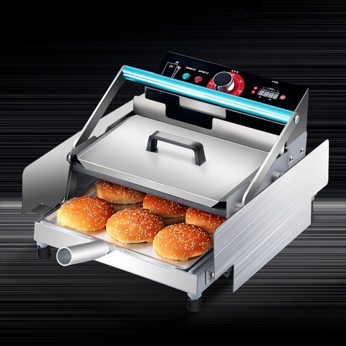 Automatic Hamburger Machine Stainless Steel Bread Maker Bake Burger ...