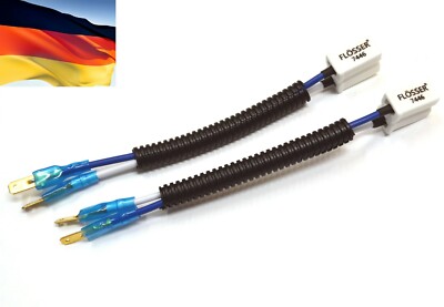 Flosser Wire Ceramic 7446 Pigtail Female H7 Head Light Bulb Low Beam ...