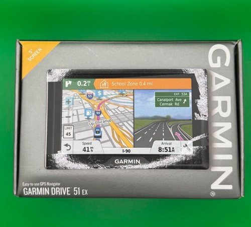 Garmin Drive 51 EX 5.0 inch GPS Navigator - Black, Driver Alerts ...