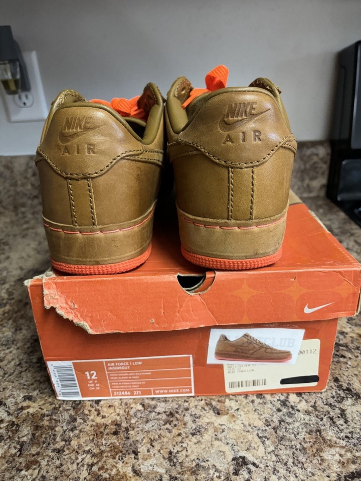 Air Force One Maple Golden Hops Size 12 | eBay