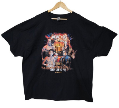 AEW x NJPW All Elite Wrestling Forbidden Door 2023 Toronto Event Shirt ...
