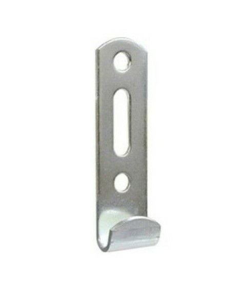 51mm HEAVY DUTY STEEL PICTURE PLATE J HOOK FRAME MIRROR CANVAS HOOKS ...