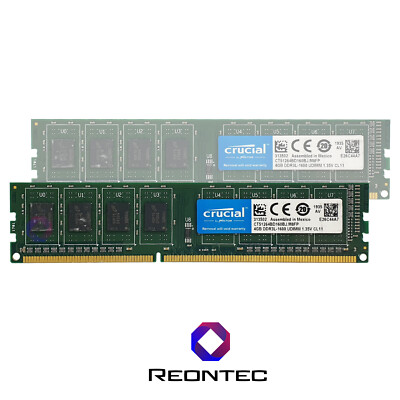 4GB PC RAM Crucial PC3L - 12800U DDR3L CT51264BD160BJ | eBay