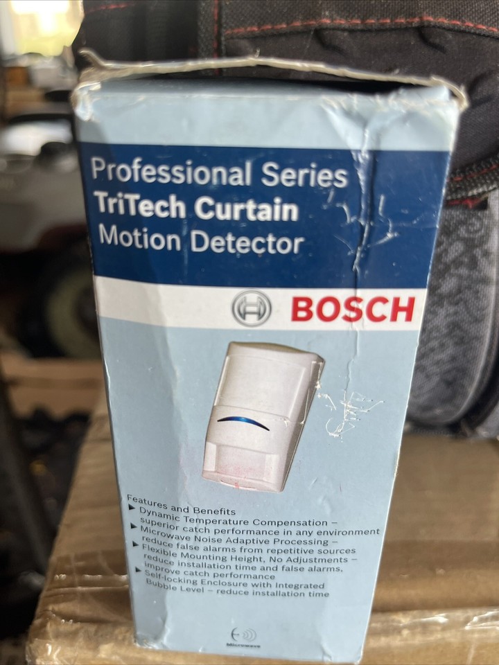 Bosch Pro-Series Tritech Curtain Motion Detector ISC-PDL1-WC30G 100 ...
