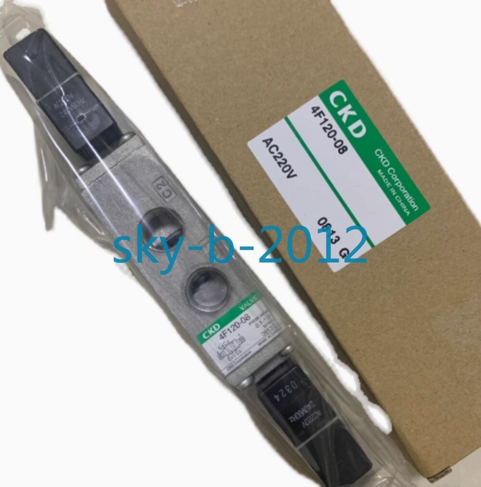1 PCS NEW IN BOX CKD solenoid valve 4F120-08-AC220V | eBay