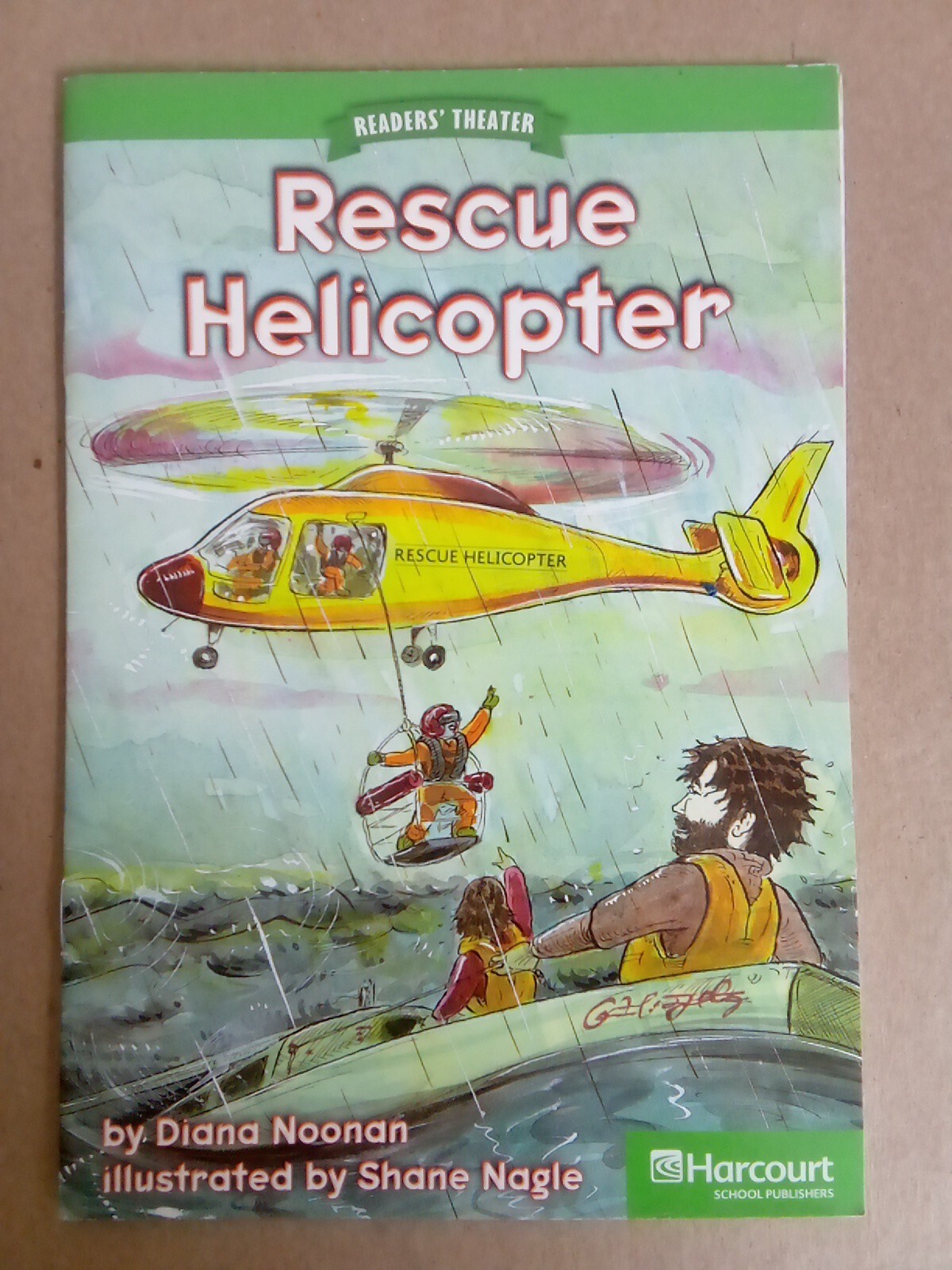 Rescue Helicopter, Advanced Reader Grade 2: Harcourt School Publishers ...