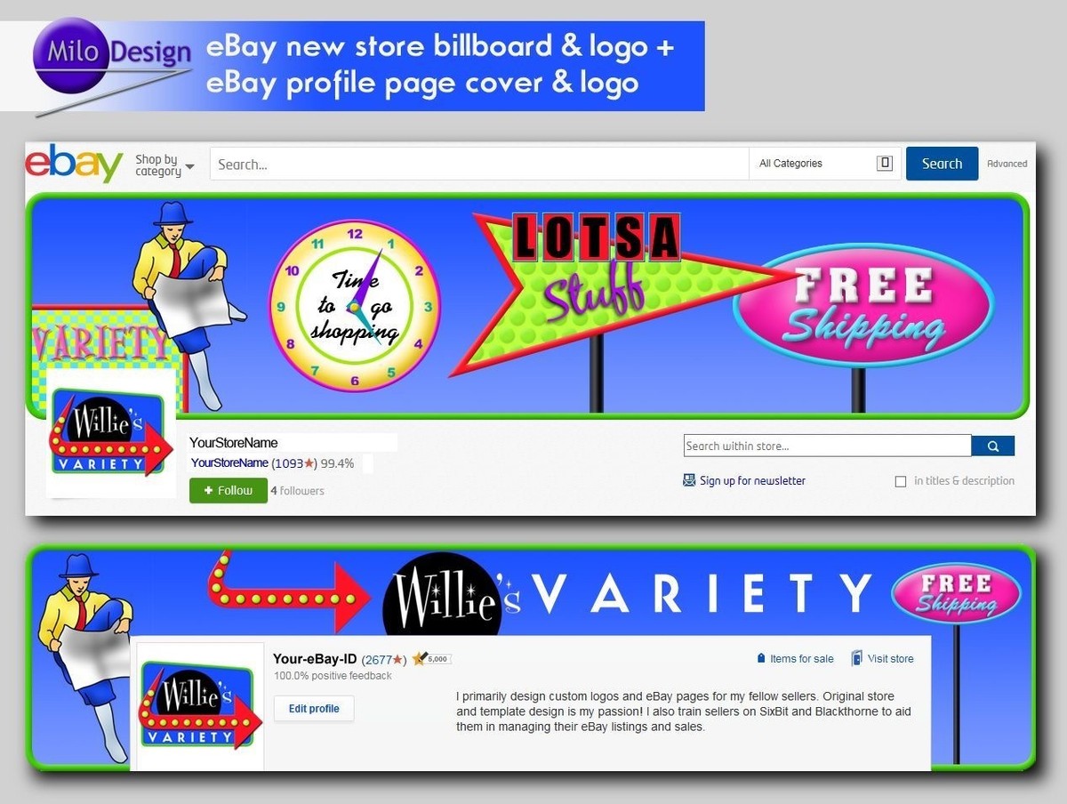 Visita El Logotipo De Nuestra Tienda Ebay