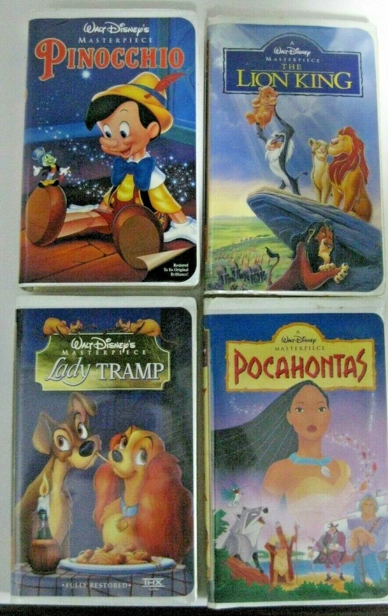 Pocahontas 1995 Vhs