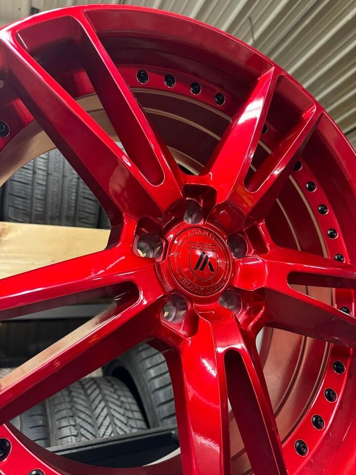 5x114.3 20 inch rims wheels new Asanti Ab33 candy red | eBay