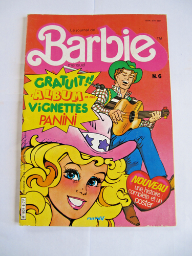le journal de Barbie n°6 mensuel 1984 mattel jouets euredif livre ...