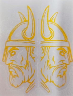 1:14 scale - Viking decal - Yellow Vinyl- RC truck 🚚 (tamiya, scania ...