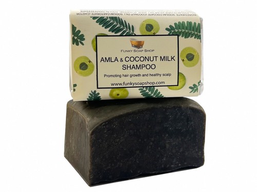 1 Pièce Amla & Lait de Coco Shampooing Barre, 100% Naturel Fait Main ...