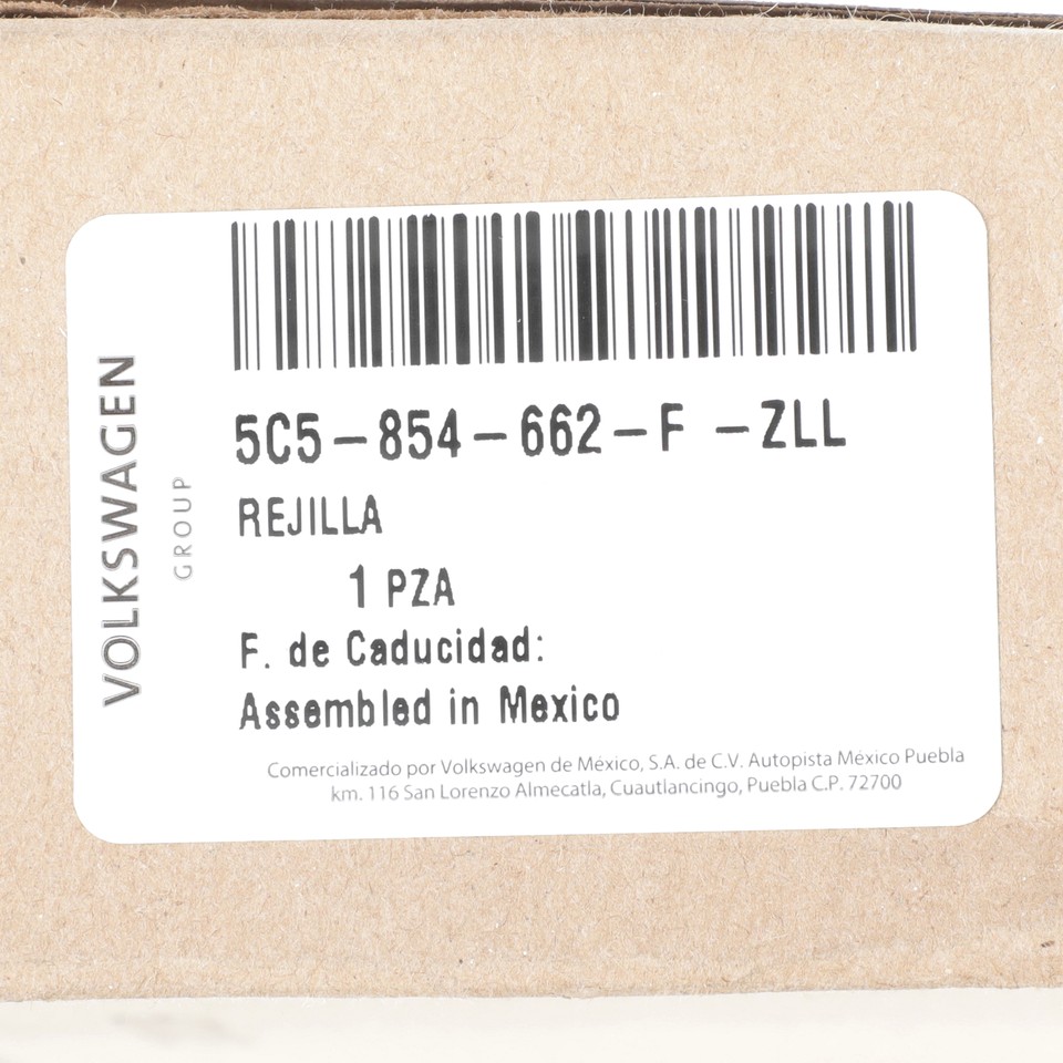 NEW OEM GENUINE Volkswagen 2018-2019 Beetle Right Outer Grille 5C5-854 ...