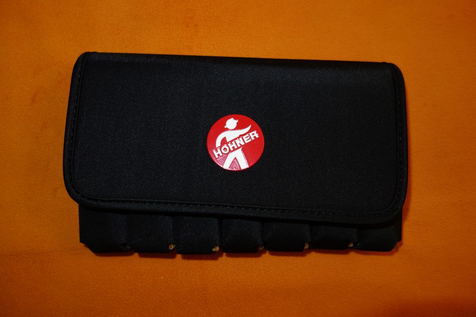 New HOHNER CROSSOVER SET 7 HARMONICAS A Bb C D E F G w/CASE Blues ...