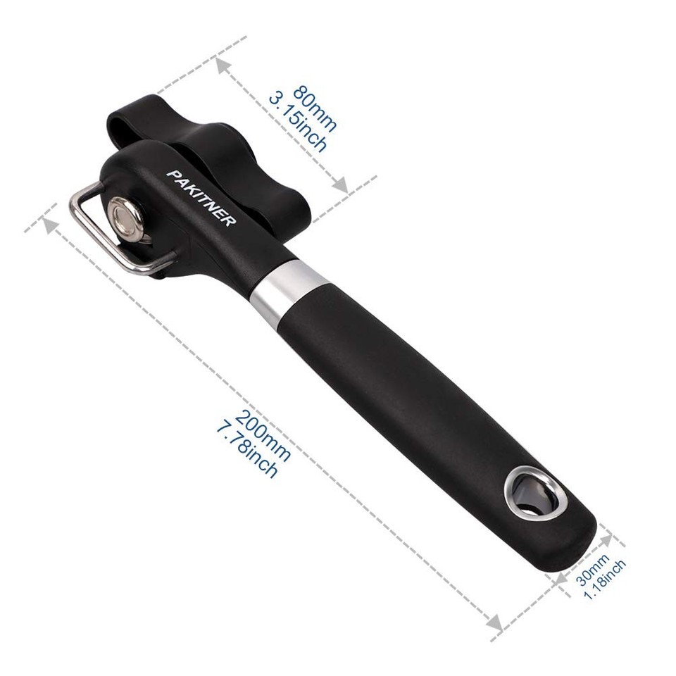 Pakitner- Safe Cut Can Opener, Smooth Edge Can Opener - Handheld Easy ...