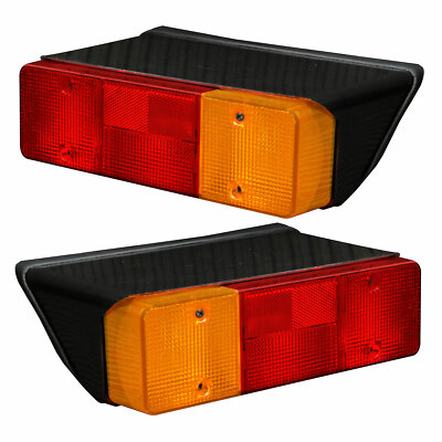 12V Pair Rear Light Assembly for John Deere Tractor 5035 5103 5104 5204 ...