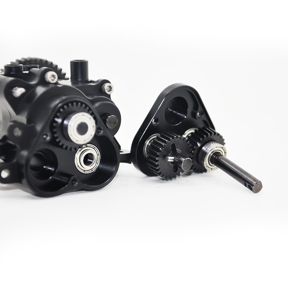 FLYXM Aluminum Transmission Gearbox 2 speed For TRAXXAS TRX4 1/10 RC ...