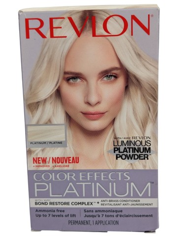 Revlon - Permanent Color Effects Hair Color - Platinum Blonde Hair Dye ...
