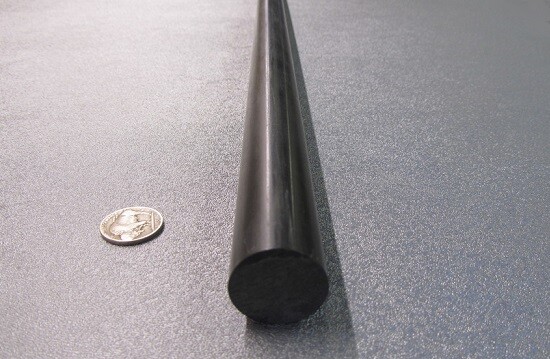 Noryl EN265 Round Rod, Black 1.00" Dia x 60" Length | eBay