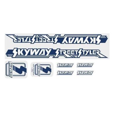 1986-87 Skyway - Street Styler Navy decal set | eBay