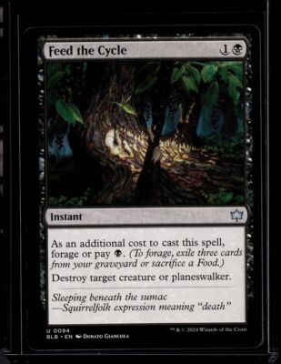 Feed the Cycle - 94 - BLB - NM - MTG Magic the Gathering | eBay