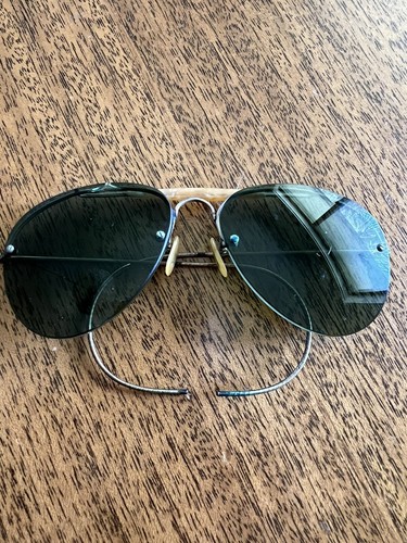 1940’s Men’s Rare Frameless Gold Filled Aviator Sunglasses | eBay