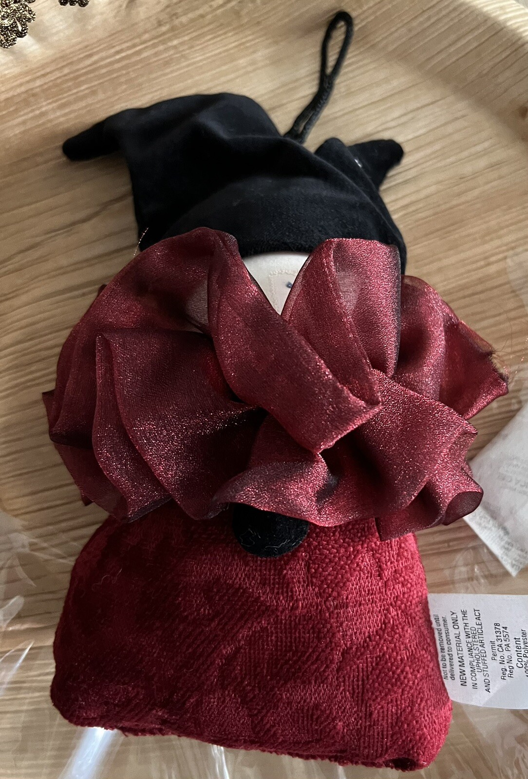 2003 WOOF & POOF CLOWN/JESTER PLUSH/STUFFED DOLL WITH BUTTON ON BACK ...