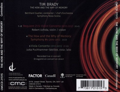 TIM BRADY: THE HOW AND THE WHY OF MEMORY NEW CD 773811215153 | eBay