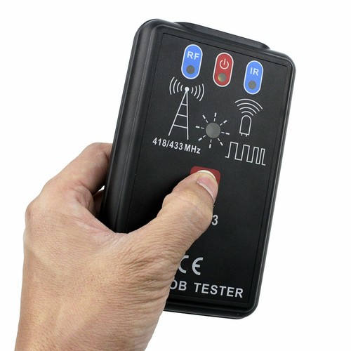 5.22" Portable Infrared&Radio Frequency Tester Remote Controls Key ...