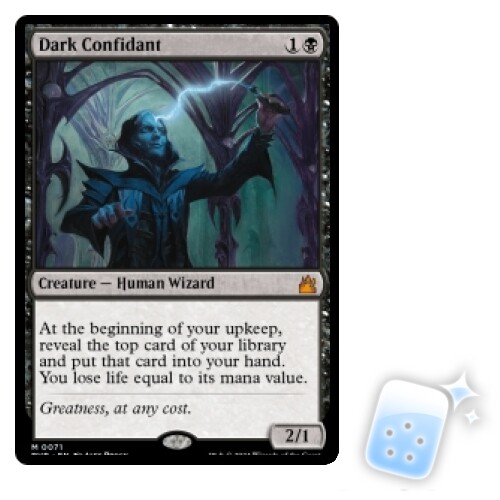 DARK CONFIDANT Ravnica Remastered Magic MTG MINT CARD | eBay