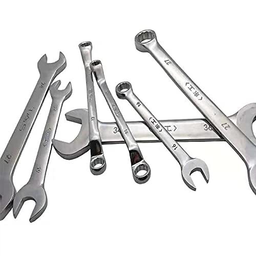 SEIWEI Combination Spanner Super-Thin Open End Wrench Ratchet Spanner ...