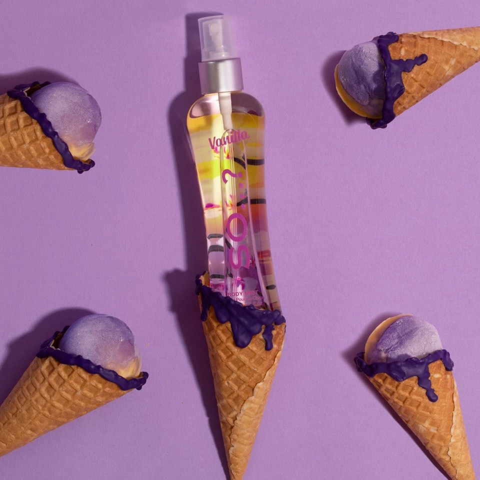 Body Mist By So…? Womens Vanilla Body Mist Fragrance Spray, Travel Size ...